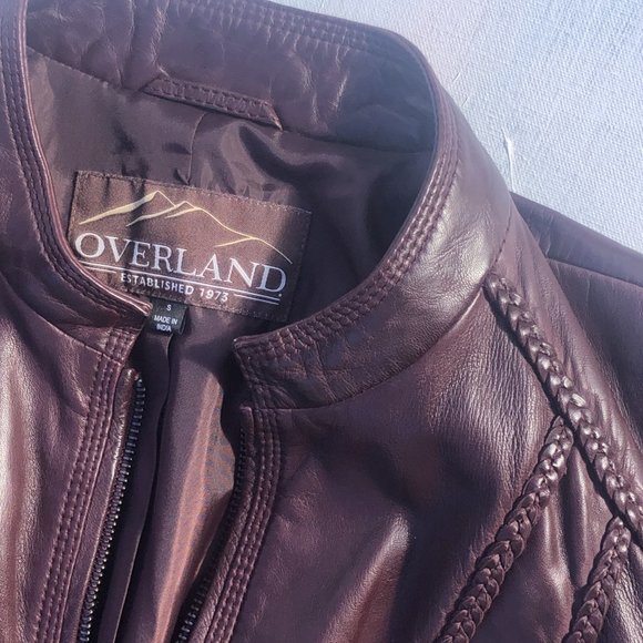 Overland | Jackets & Coats | Leather Jacket By Overland | Poshmark